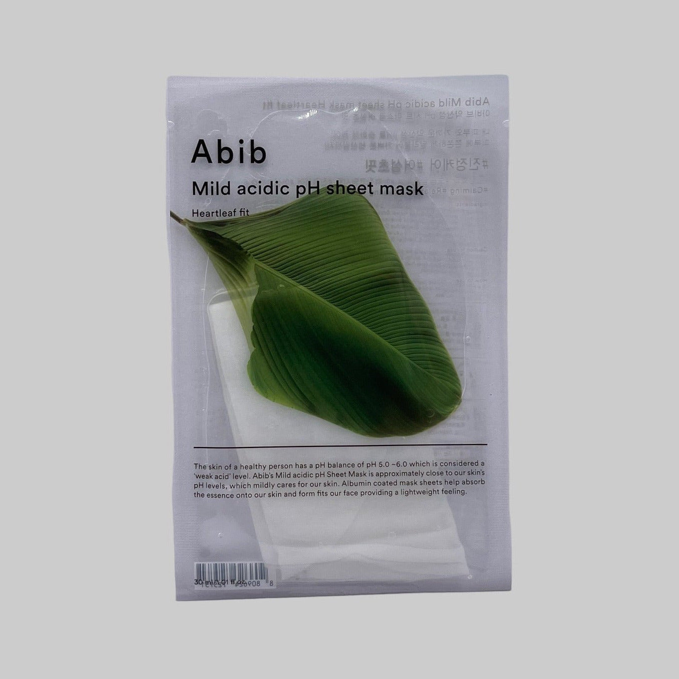 Abib Mild Acidic pH Sheet Mask – Paruparo Exchange